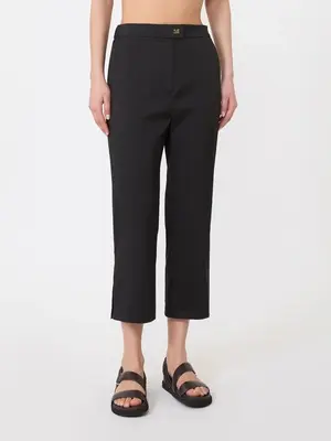 Max Mara Logo Plaque Cropped Pants