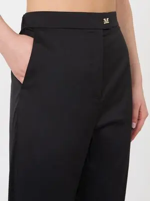 Max Mara Logo Plaque Cropped Pants