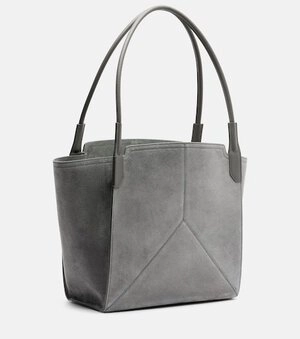 Victoria Beckham Small Suede Top-handle Bag