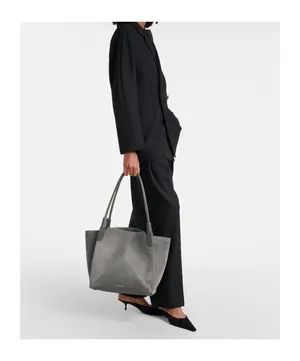 Victoria Beckham Small Suede Top-handle Bag