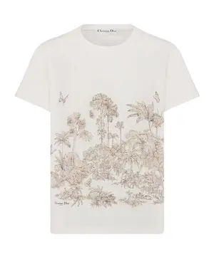 Dior Dioriviera T-shirt - White/hazelnut