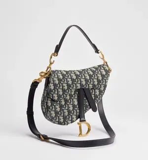 Dior Small Saddle Bag With Strap
