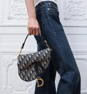Dior Small Saddle Bag With Strap