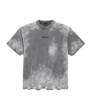 Balenciaga Paint Detailed Crewneck T-shirt