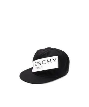 Givenchy Logo Snapback Cap - Black
