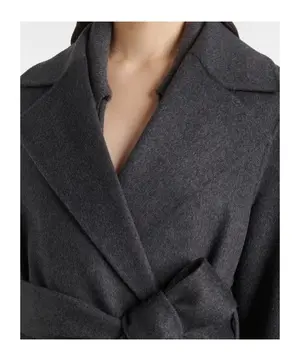 JOSEPH Belted Long-sleeved Coat