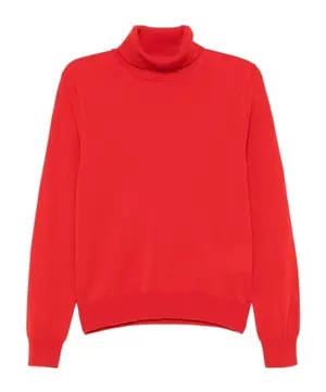 Comme Des Garçons Turtleneck Jumper - Red