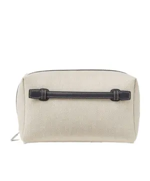 Loro Piana Medium Extra Travel Pouch - Nude