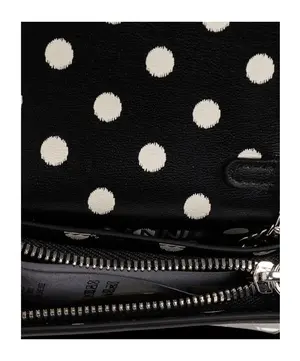 GANNI Bou Card Holder With Flap With Dots
