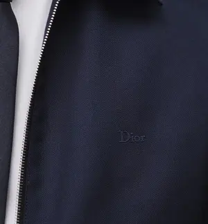 Dior Zipped Jacket With Embroidery