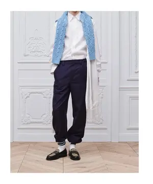 Dior Cargo Pants With Embroidery