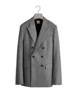 Dior Double-breasted Jacket - Gray