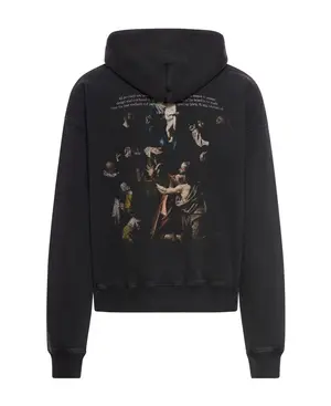 Off-White Stamp Mary Drawstring Hoodie