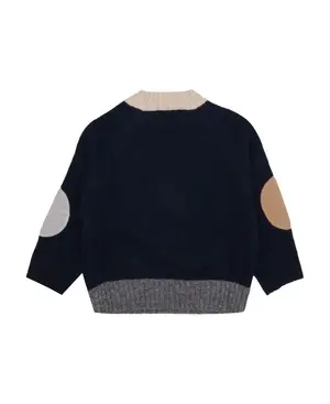 IL GUFO Spliced Detail Sweater