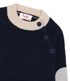 IL GUFO Spliced Detail Sweater