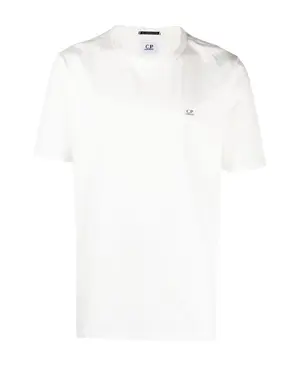 C.P. COMPANY Logo-patch Cotton T-shirt