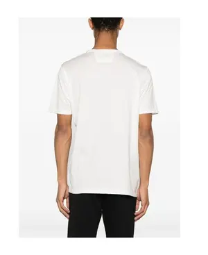 C.P. COMPANY Logo-patch Cotton T-shirt