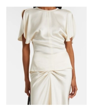 Victoria Beckham Crew Neck Top