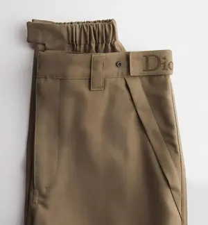 Dior Cargo Pants With Embroidery