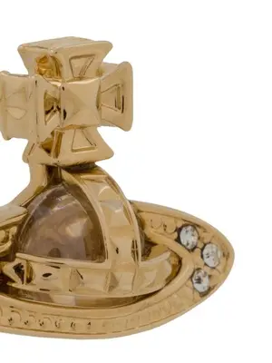 VIVIENNE WESTWOOD Orb Earrings With Crystal Embellishments