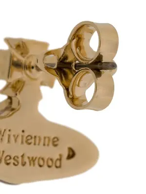 VIVIENNE WESTWOOD Orb Earrings With Crystal Embellishments