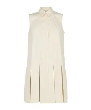 Moncler Sleeveless Dress - White