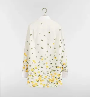 Dior Blouse With Floral Print And Bee Motif