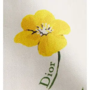 Dior Blouse With Floral Print And Bee Motif