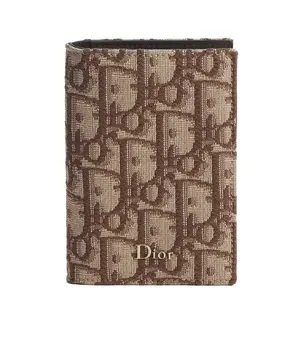 Dior Bifold Card Holder - Brown