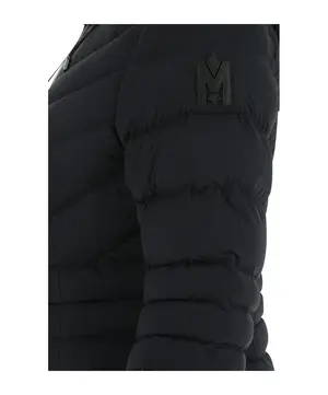 Mackage Hooded Down Jacket With Fur Trim