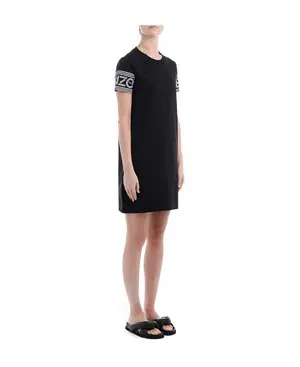 Kenzo Logo Sleeve T-shirt Dress
