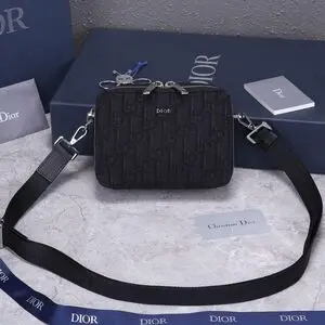 Dior Zipped Pouch With Strap