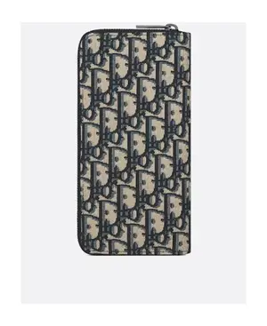 Dior Vertical Long Zipped Wallet