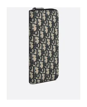 Dior Vertical Long Zipped Wallet
