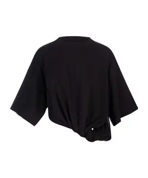 Sportmax Afgano Ruched Crewneck Top