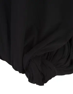 Sportmax Afgano Ruched Crewneck Top