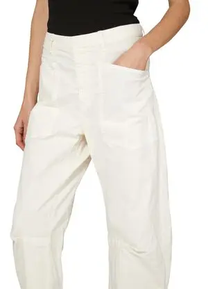 NILI LOTAN Belt-lined Casual Pants