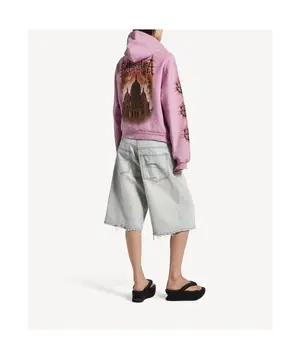 Balenciaga Sacré Cœur Zip-up Hoodie