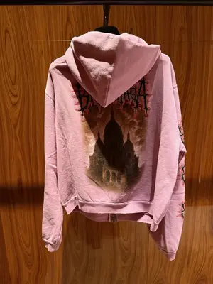 Balenciaga Sacré Cœur Zip-up Hoodie