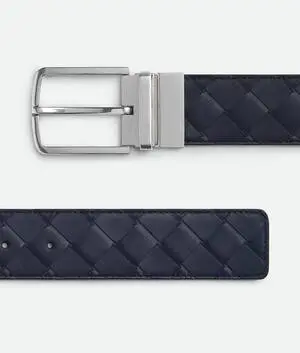 Bottega Veneta Intrecciato Buckle Belt