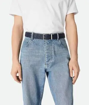 Bottega Veneta Intrecciato Buckle Belt