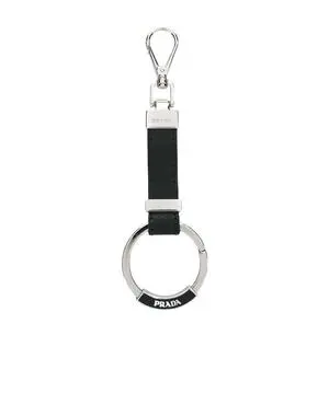 Prada Saffiano Leather Keychain