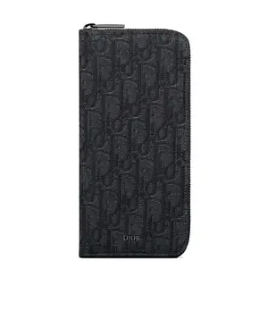 Dior Vertical Long Zipped Wallet