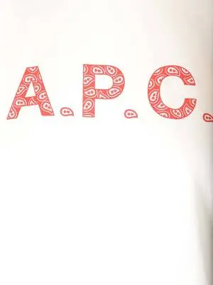 A.p.c. Logo Printed Crewneck T-shirt
