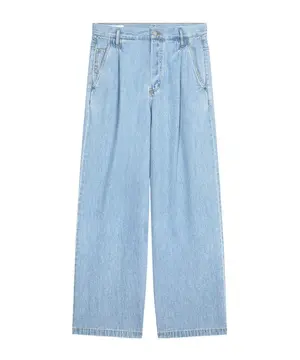 Dries Van Noten Wide Leg Jeans - Light Blue
