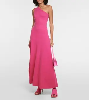 Extreme Cashmere One-shoulder Long Dress