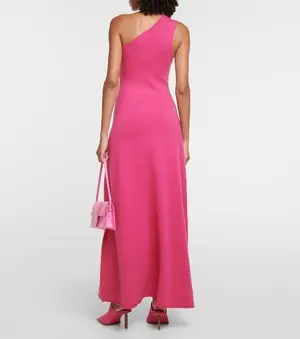 Extreme Cashmere One-shoulder Long Dress