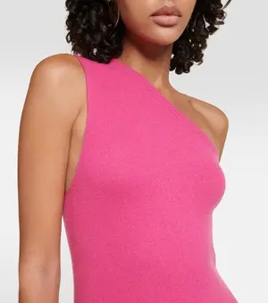 Extreme Cashmere One-shoulder Long Dress