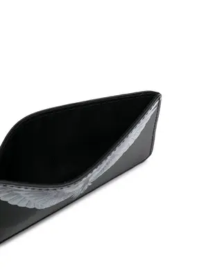 MARCELO BURLON COUNTY OF MILAN Wings Print Cardholder