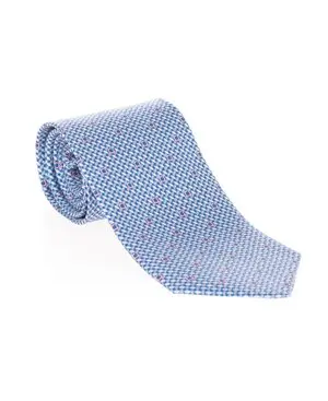 FERRAGAMO Gancini Printed Neck Tie